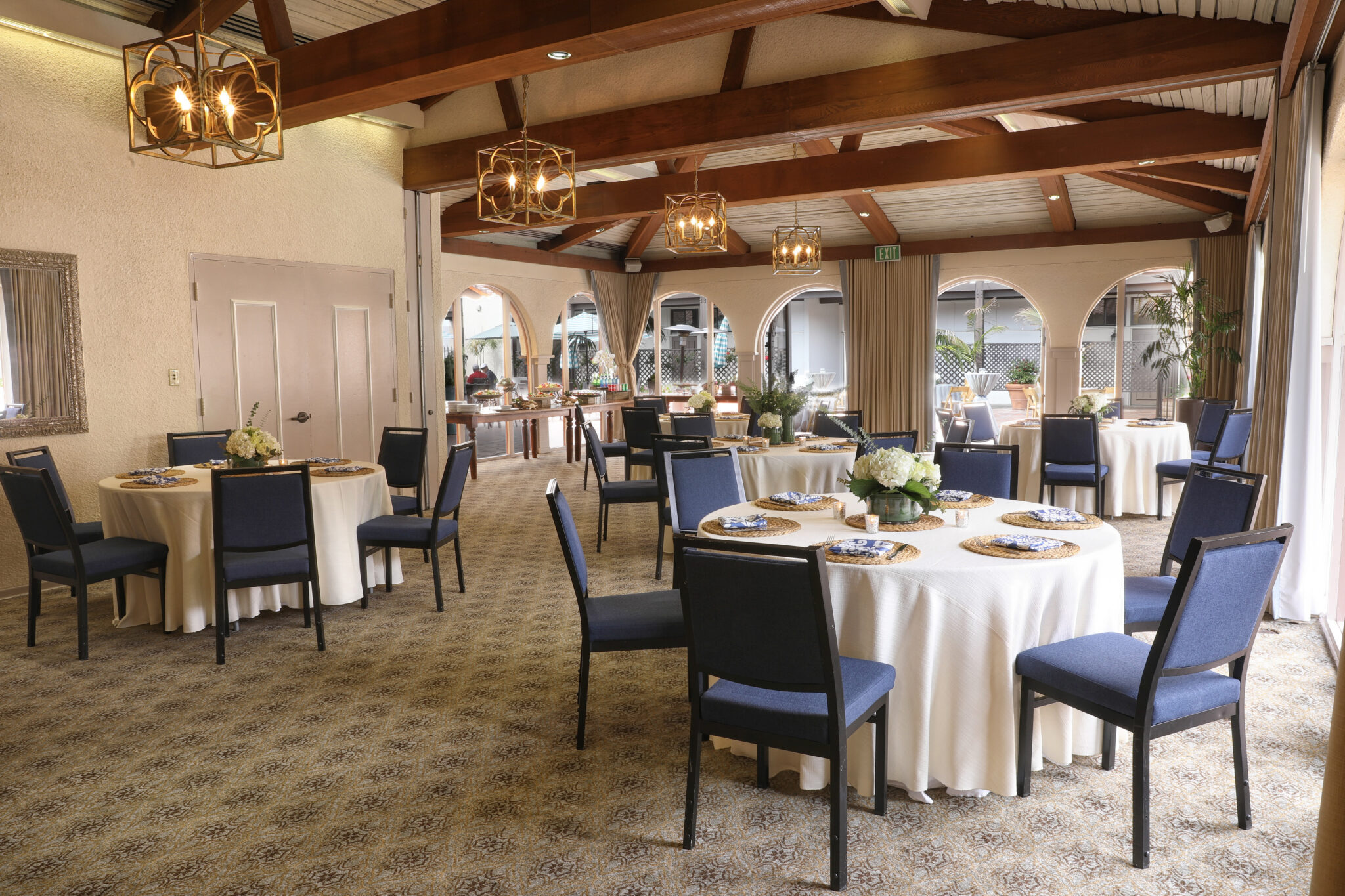 Indoor Reception & Event Spaces | La Jolla Shores Hotel